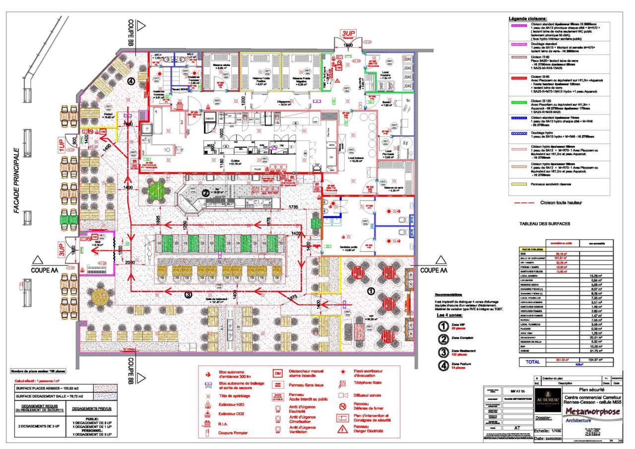Conception des Plans et des Dossiers Administratifs- Métamorphose